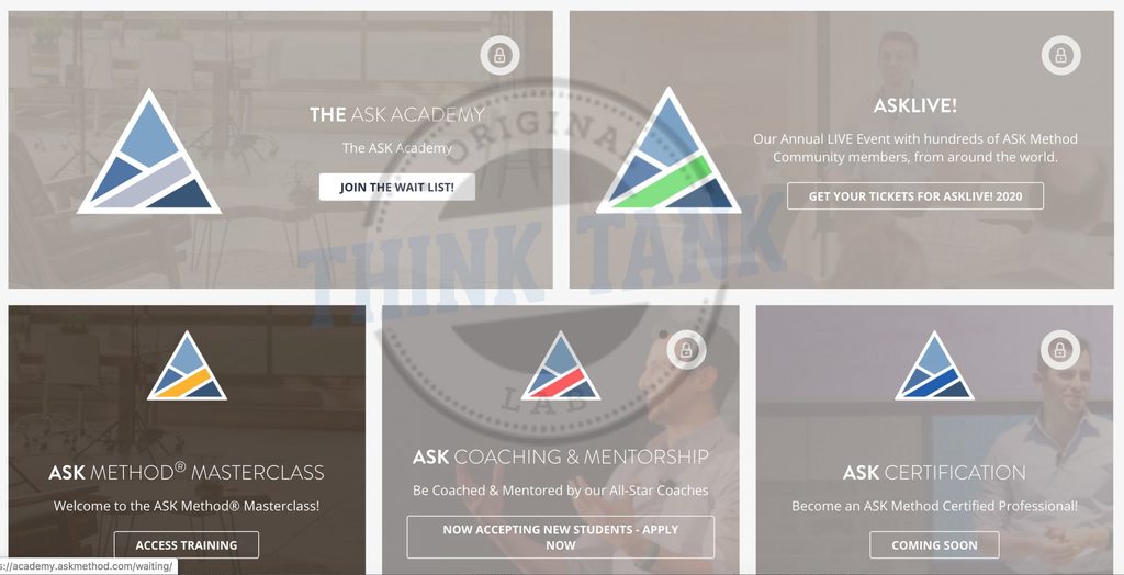 Ask Method Masterclass Review, Walkthrough and Bonus